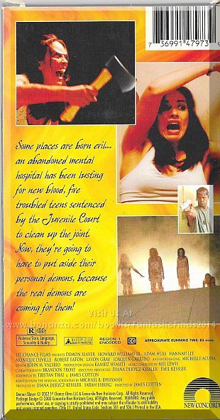 VHS - Demon Slayer (2002) *Hannah Lee / Monique Deville / Rare Horror ...