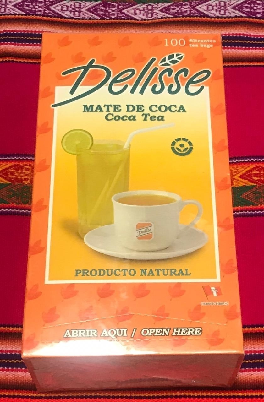 Peruvian Pack Delisse 100ct Tea Bag Box & Inka Flour 100g Bag -Peruvian ...