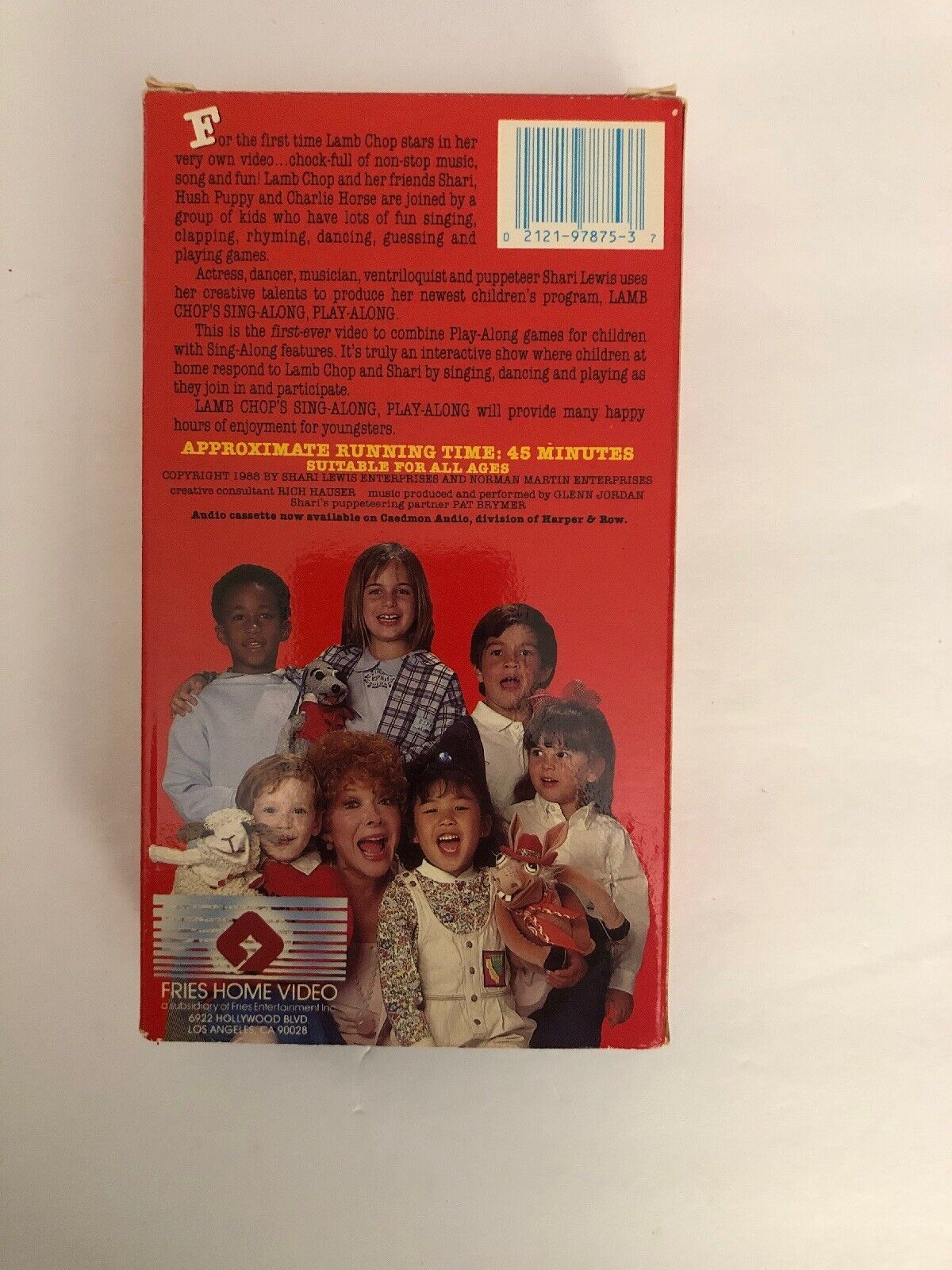 Lamb Chop's Sing-Along,Play-Along(VHS,1988) and similar items