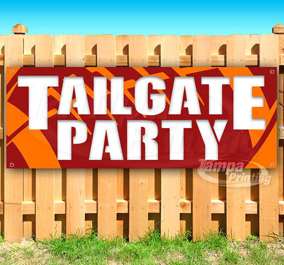 TAILGATE PARTY Advertising Vinyl Banner Flag Sign Many Sizes NFL BUCS ...