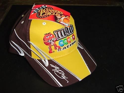 Kyle Busch #18 M & M Ball Cap, New w/tags - Racing-NASCAR