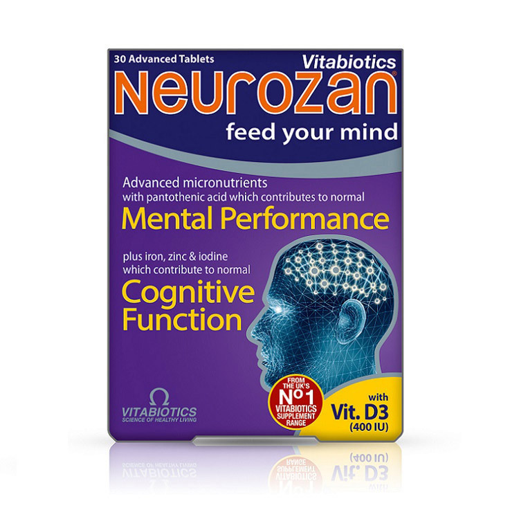 VITABIOTICS - NEUROZAN - FOR NORMAL COGNITIVE FUNCTION - FEED YOUR MIND ...