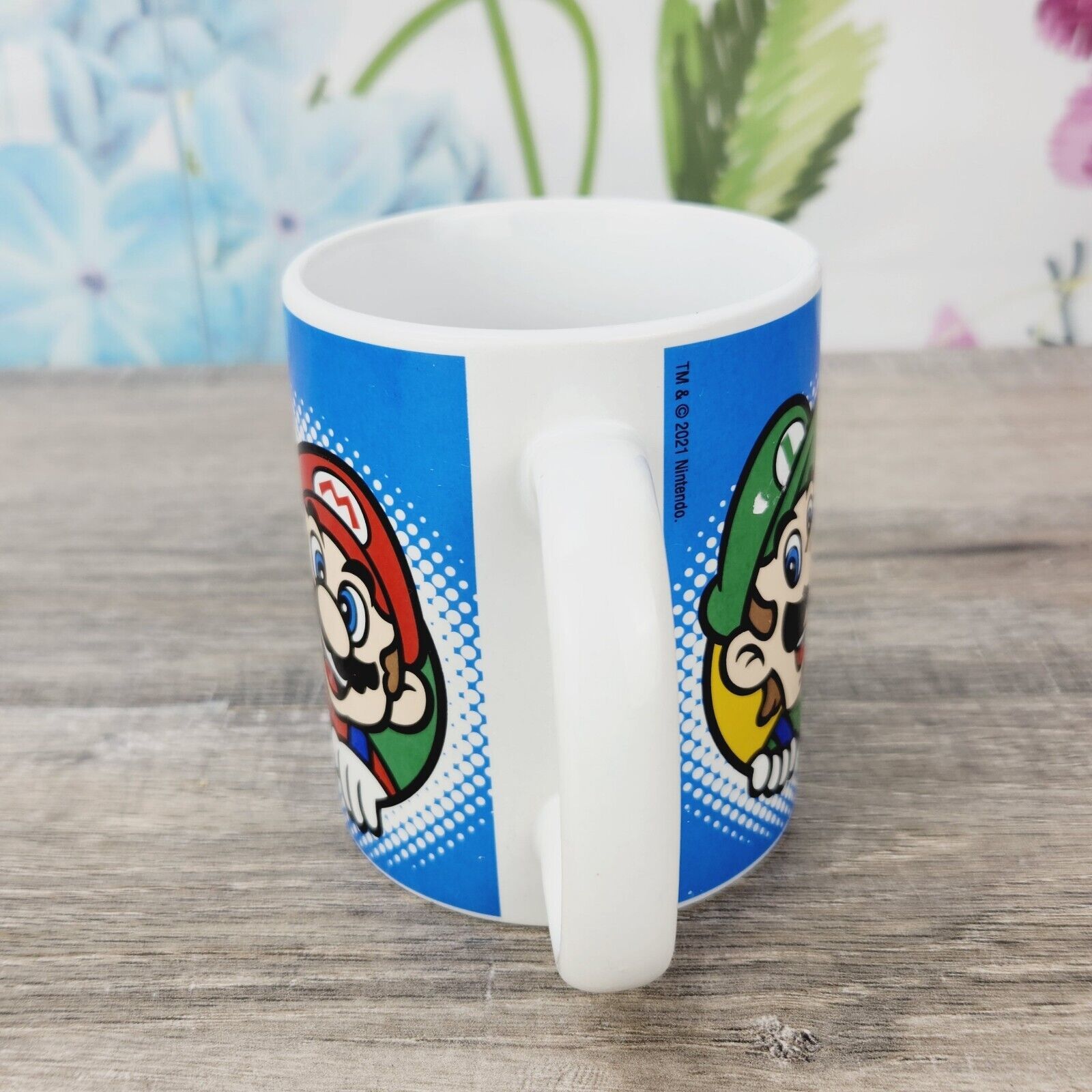 Super Mario Bros Coffee Mugs Frankford Candy 2021 Luigi Mario Peach ...
