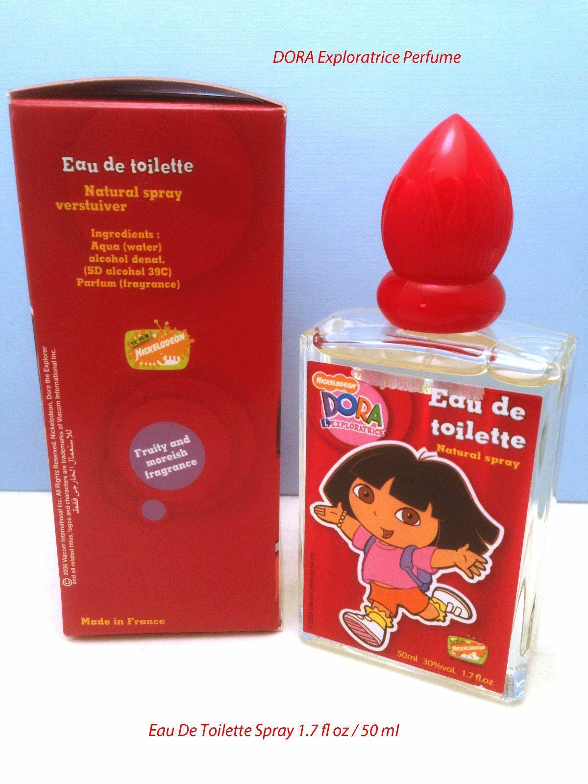 *DORA Explorer*Kids Perfume (Girls) Eau De Toilette Spray 1.7 oz New in ...