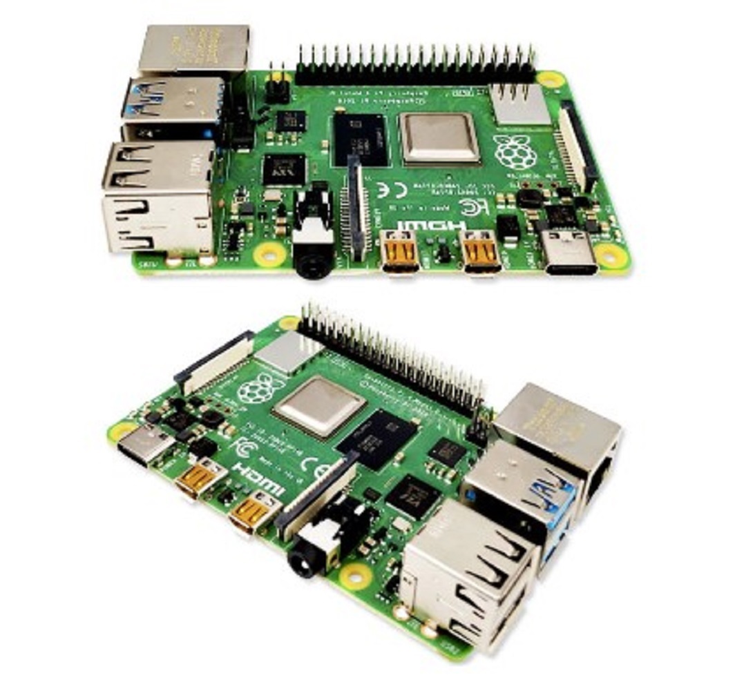 Original Raspberry Pi 4 Model B 4B with RAM 4GB 1.5GHz 2.4 / 5.0 GHz ...