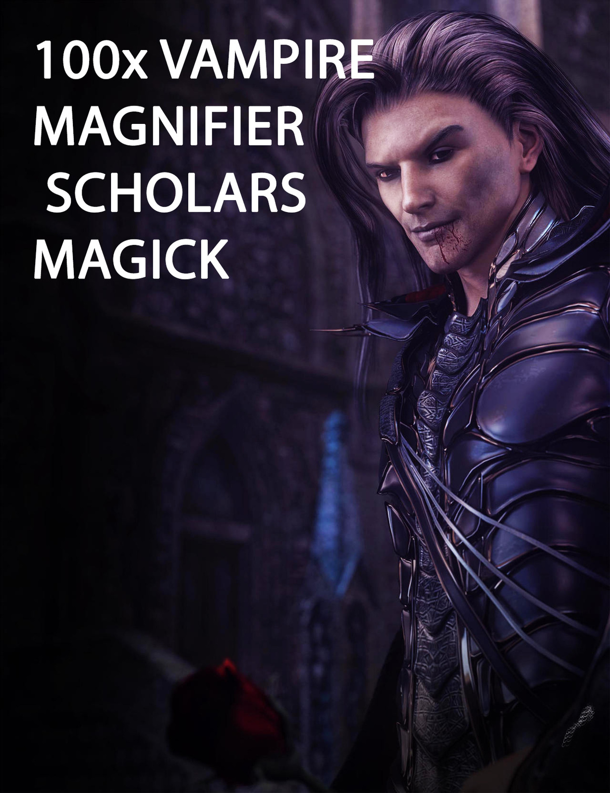 100X 7 HIGH SCHOLARS MASTER VAMPIRE MAGNIFIER POWER MAGICK RING PENDANT ...