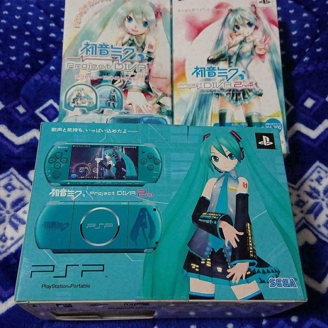 SONY PSP Hatsune Miku project DIVA 2nd Console Variety set Japan Great ...