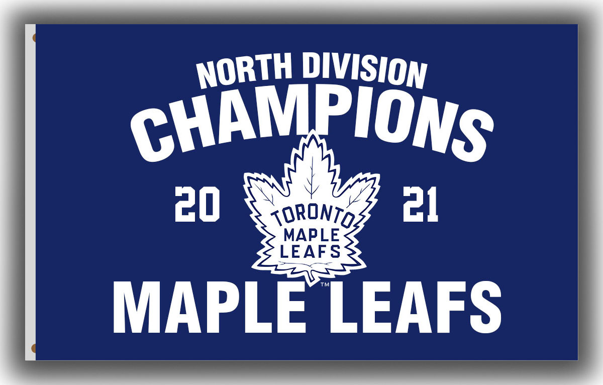 Toronto Maple Leafs Hockey North Division Champions Flag 90x150cm3x5ft ...