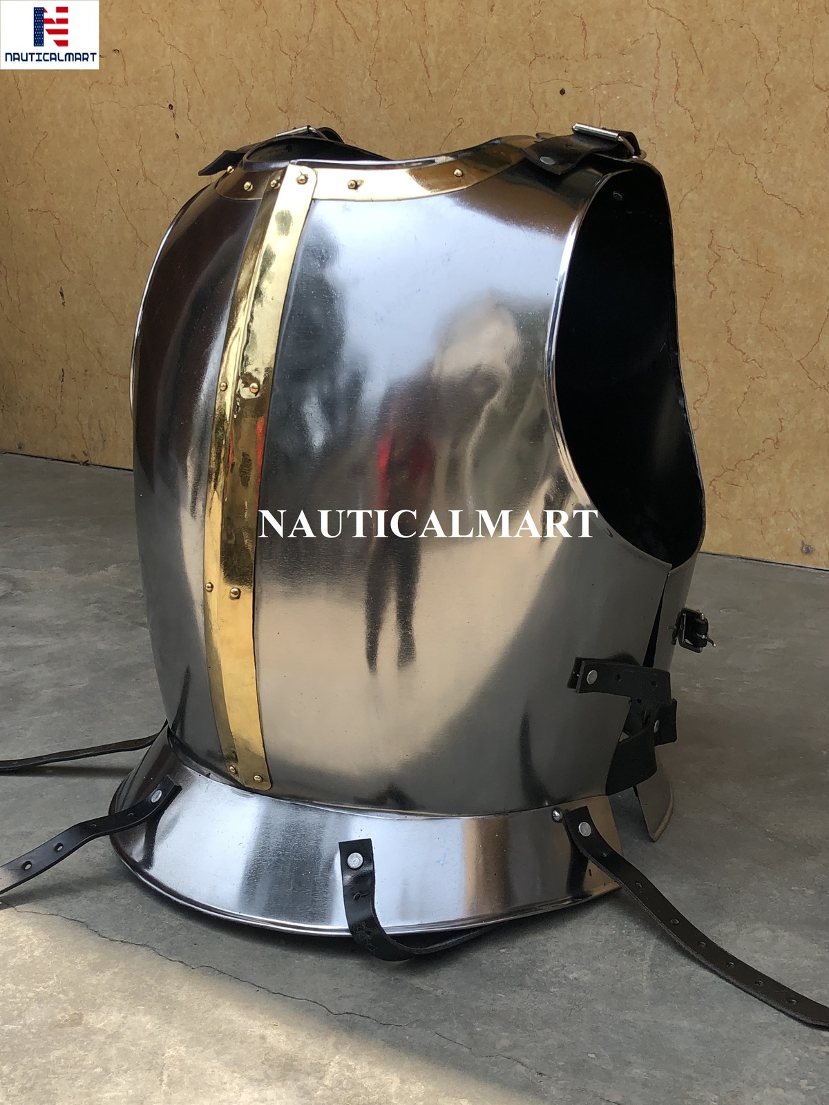 NauticalMart Medieval Renaissance Fluted Cuirass Breastplate and ...