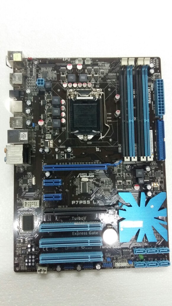 ASUS P7P55 LX Chipset Intel P55 LGA1156 DDR3 Motherboard - Motherboards