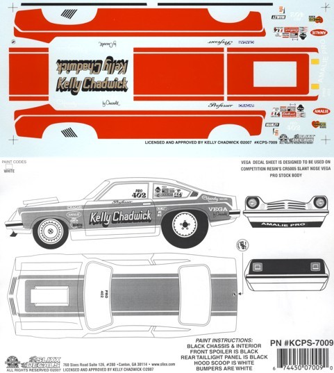 AMT ‘Twister’ ’78 Vega Pro Stock w/Slixx and 50 similar items