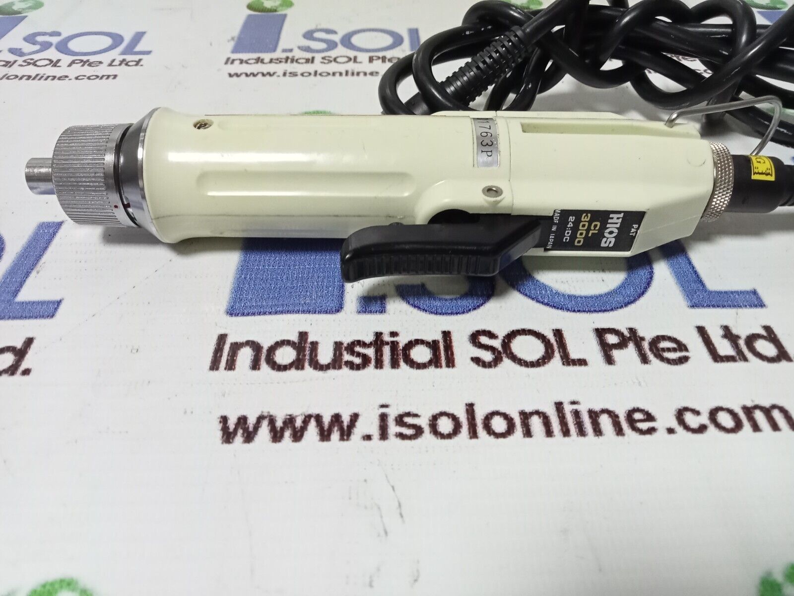 HIOS CL-3000 Torque Control Electric Screwdriver Industrial Machine w/wire 24VDC - Screwdrivers ...