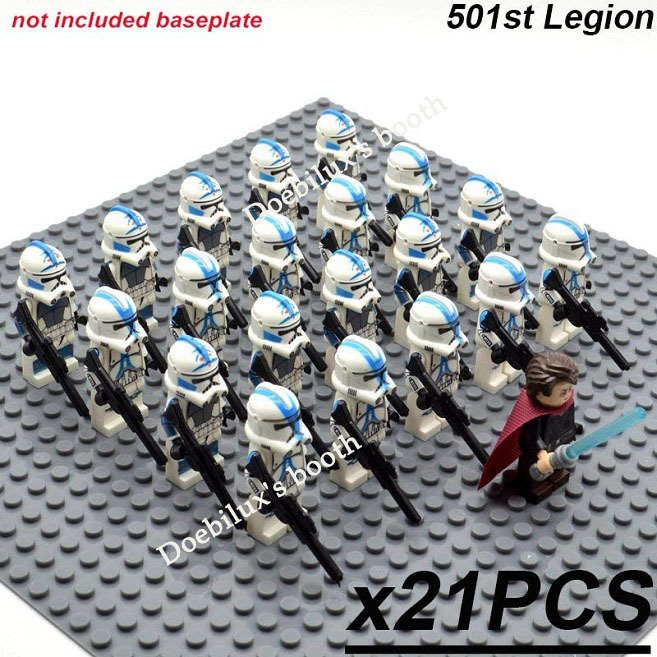 21pcs Star Wars 501st Legion 327th Star Corps 212th Attack Battalion ...