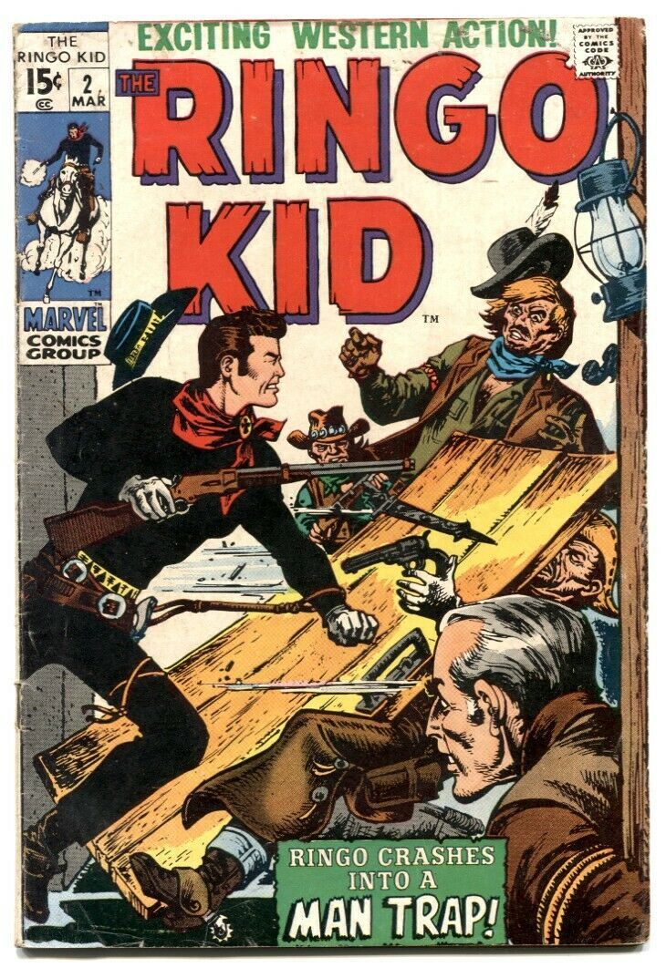 Ringo Kid #2 1970- Marvel Western comic VG - Comics & Graphic Novels