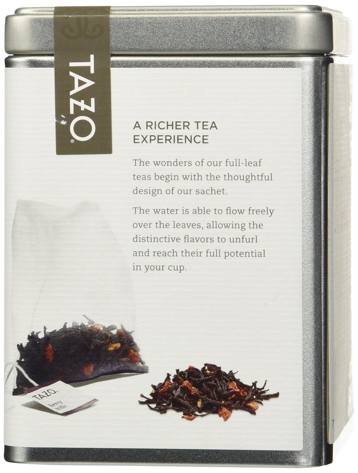 Tazo Berry Trifle Full Leaf Tea Starbucks Black tea (Pack of 2) - Starbucks