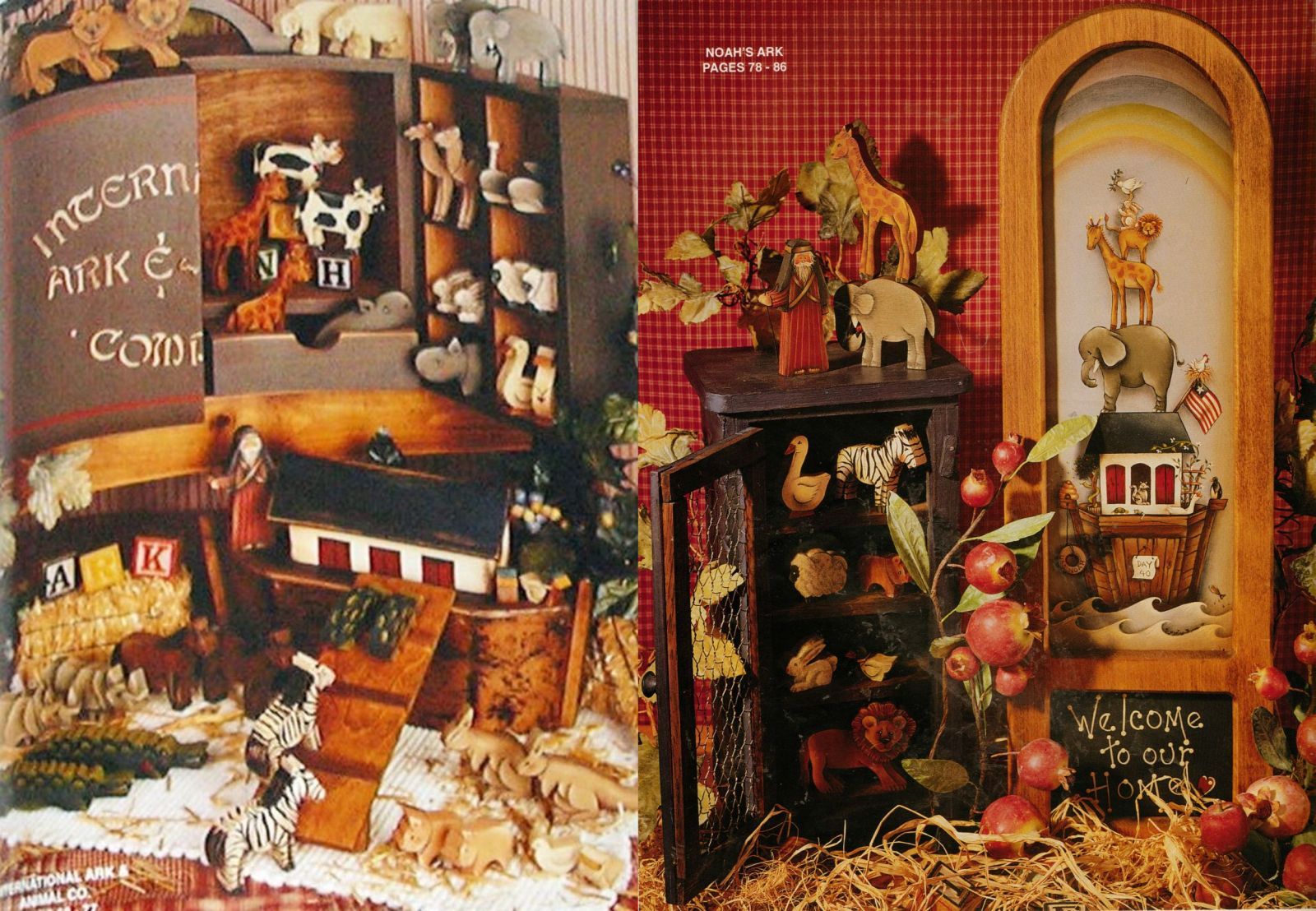 Tole Decorative Painting Country Primitives 5 Maxine Thomas Noah's Ark ...