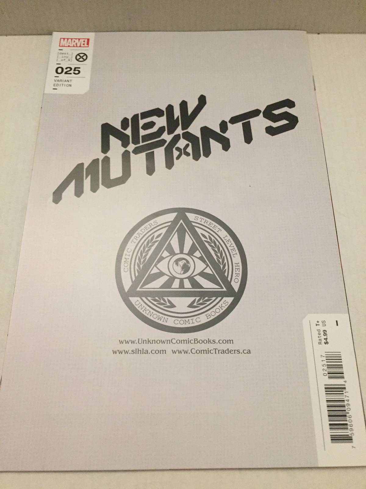 2022 Marvel New Mutants Virgin Variant #25 and similar items